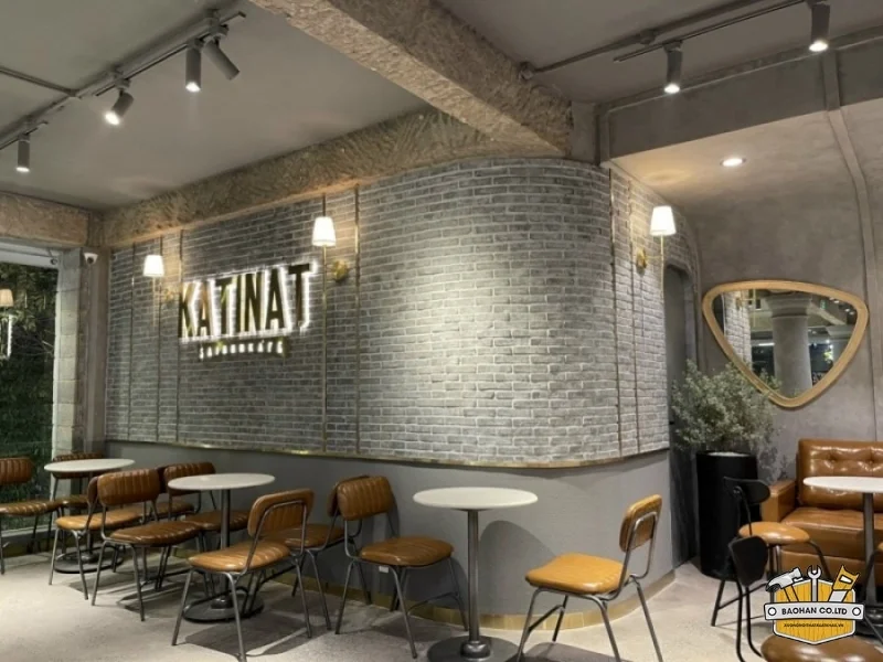 Dự án phân phối nội thất cho chuỗi cửa hàng Katinat Saigon Kafe